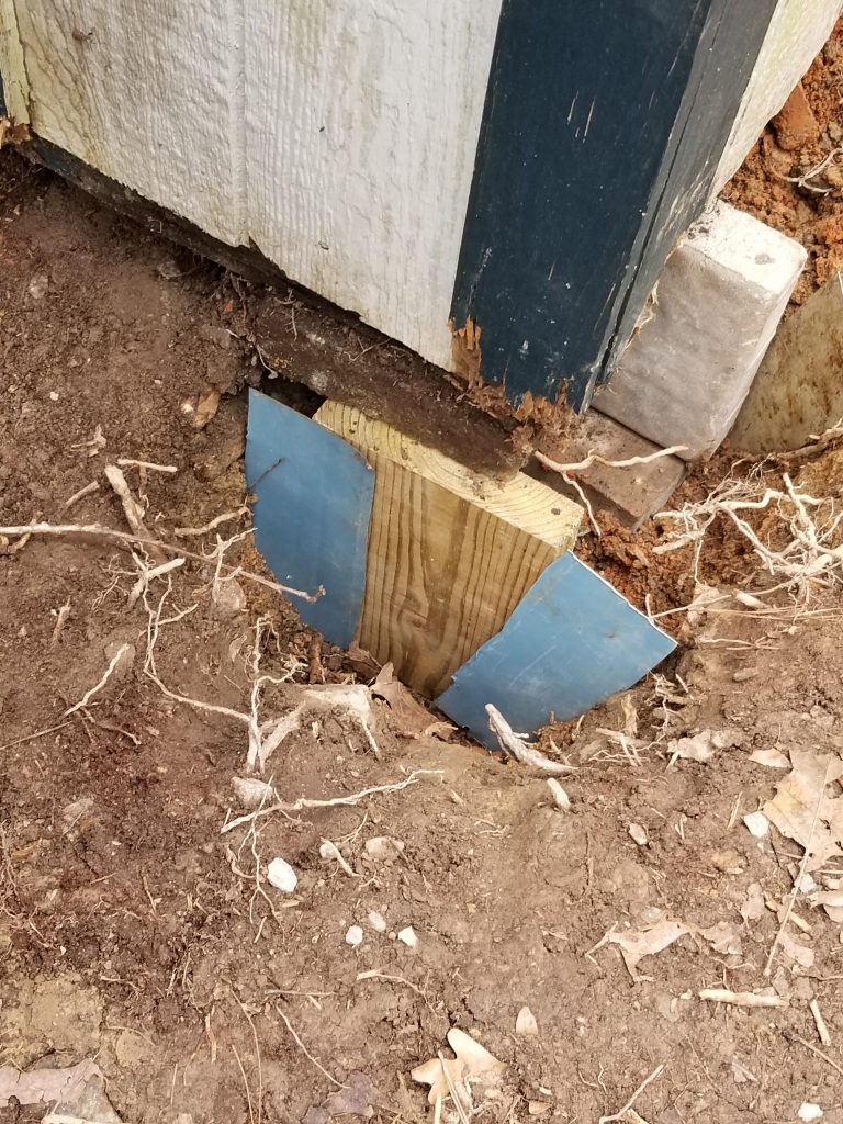 How to Repair a Sunken Shed Foundation - Extreme DIY